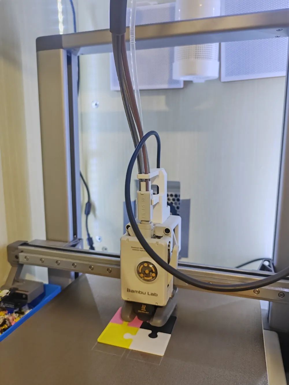 A1+AMS Lite Ultimate Enclosure! Including Linear Rail AMS Lite Bracket ...