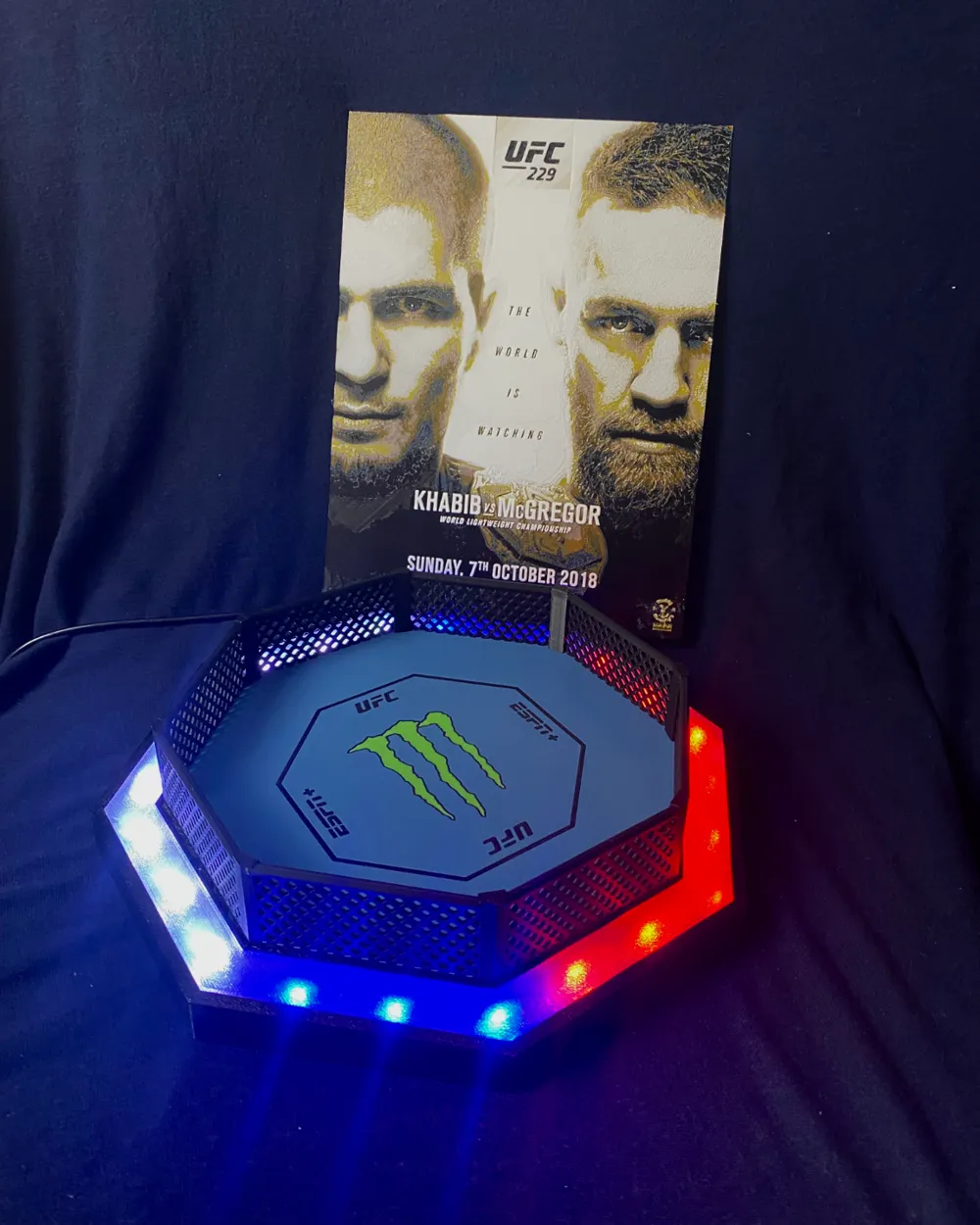 UFC 229 Khabib vs Conor 3D Poster by ameen.r10 - MakerWorld