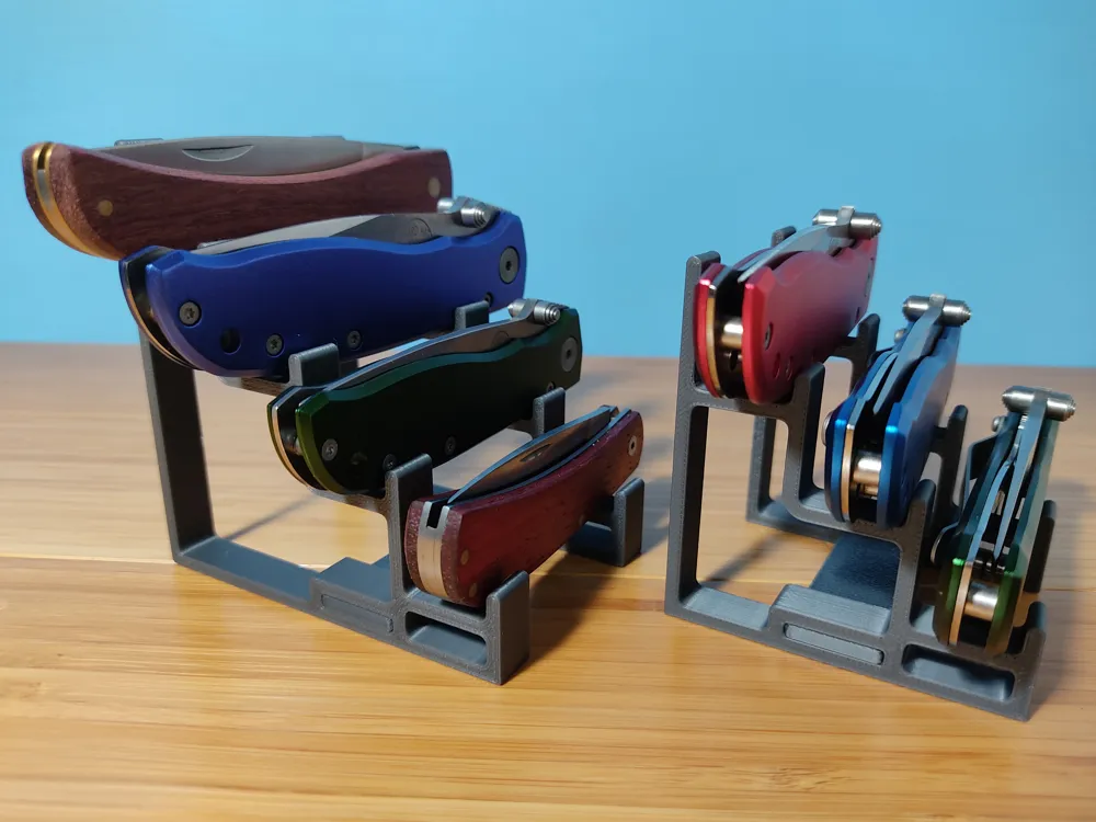 Pocket Knife Display Stand by zentenro MakerWorld: Download Free 3D Models