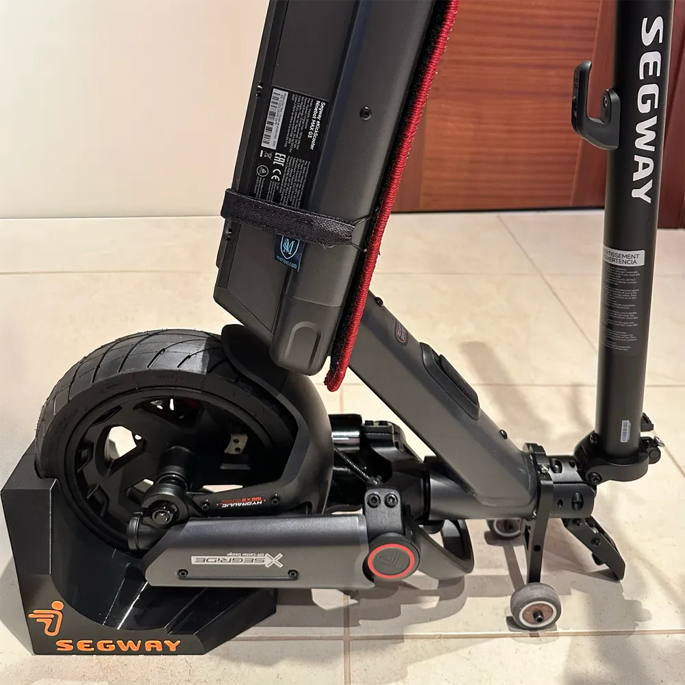 Segway Ninebot MAX G3 front wheel stand/dust trap - Free 3D Print Model ...