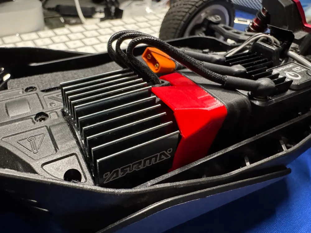 Arrma Typhon Grom 25mm Fan Shroud V2 - Free 3D Print Model - MakerWorld