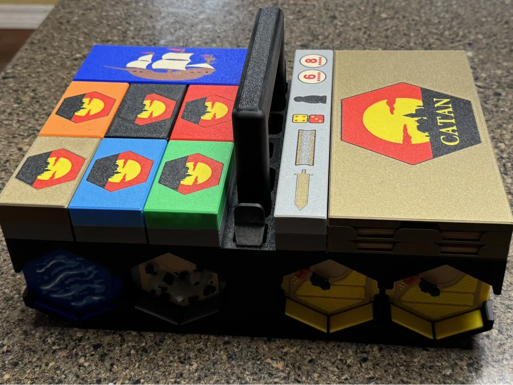 3D Catan Case by FrostyDK MakerWorld: Download Free 3D Models
