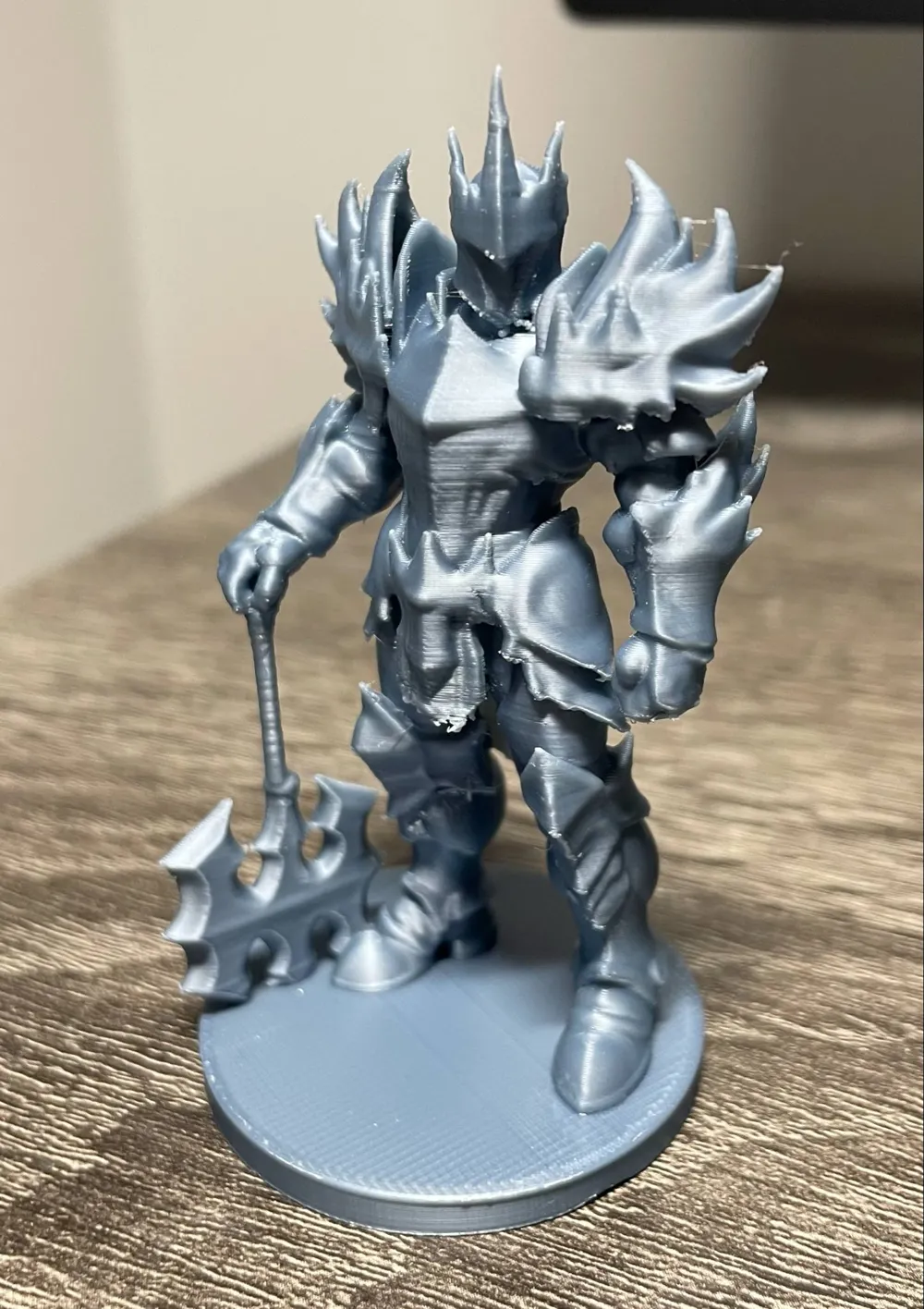 Infernal Warlord – Spiked Armor Miniature by Cathaldus MakerWorld ...