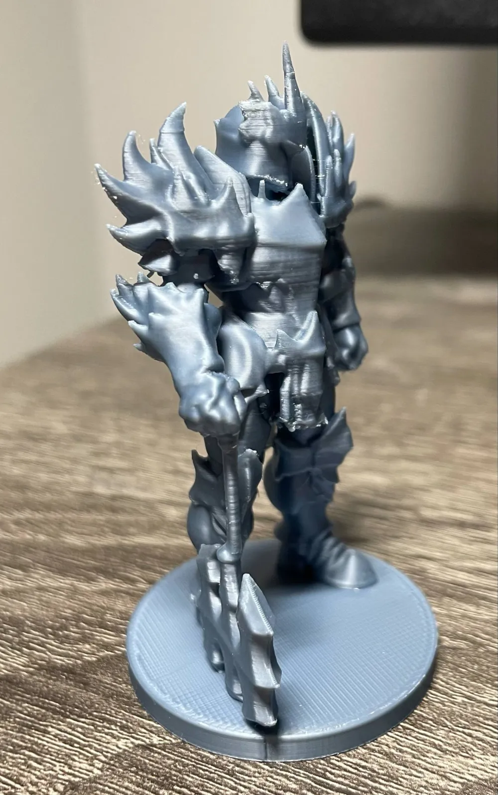 Infernal Warlord – Spiked Armor Miniature by Cathaldus MakerWorld ...