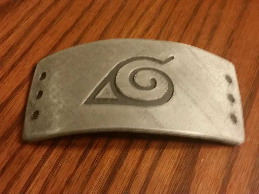 Naruto konoha leaf head band by lucavid04 MakerWorld: Download Free 3D ...