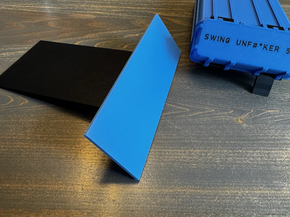 Golf Impact Training Wedge / The Swing UnFker 5000 - Free 3D Print ...