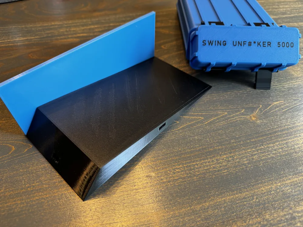 Golf Impact Training Wedge / The Swing UnFker 5000 - Free 3D Print ...