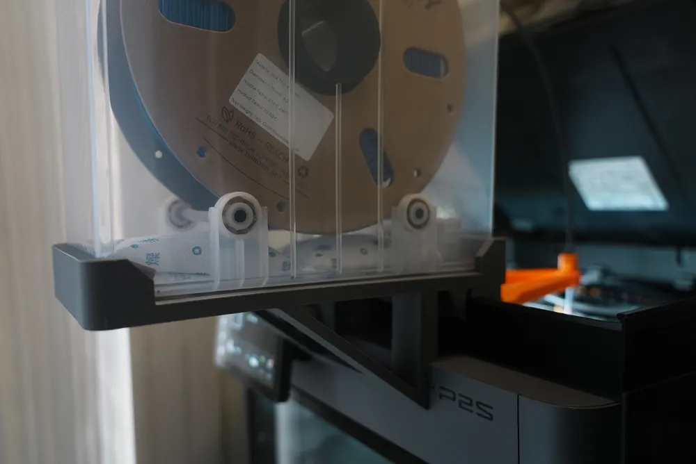 P2S AMS Flip Riser - TPU Print Holder (Rice Bucket Moisture-proof ...