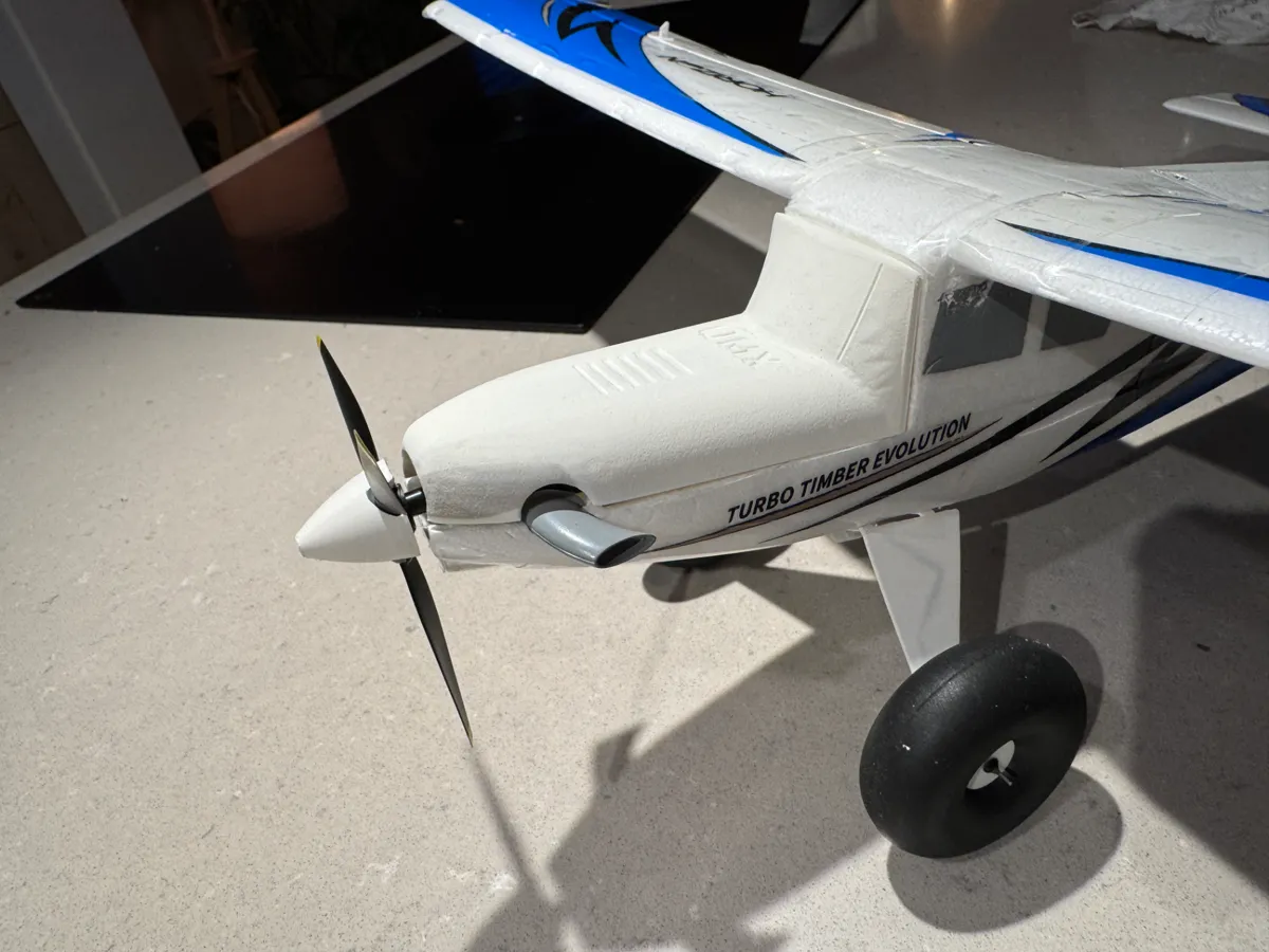 E-Flite - UMX Turbo Timber Evo - battery hatch - Free 3D Print Model ...
