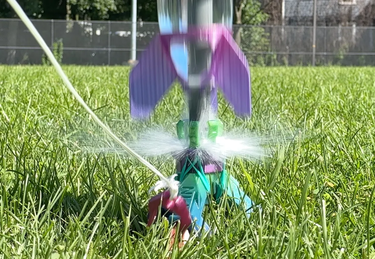 Water Rocket Launcher - Free 3D Print Model - MakerWorld