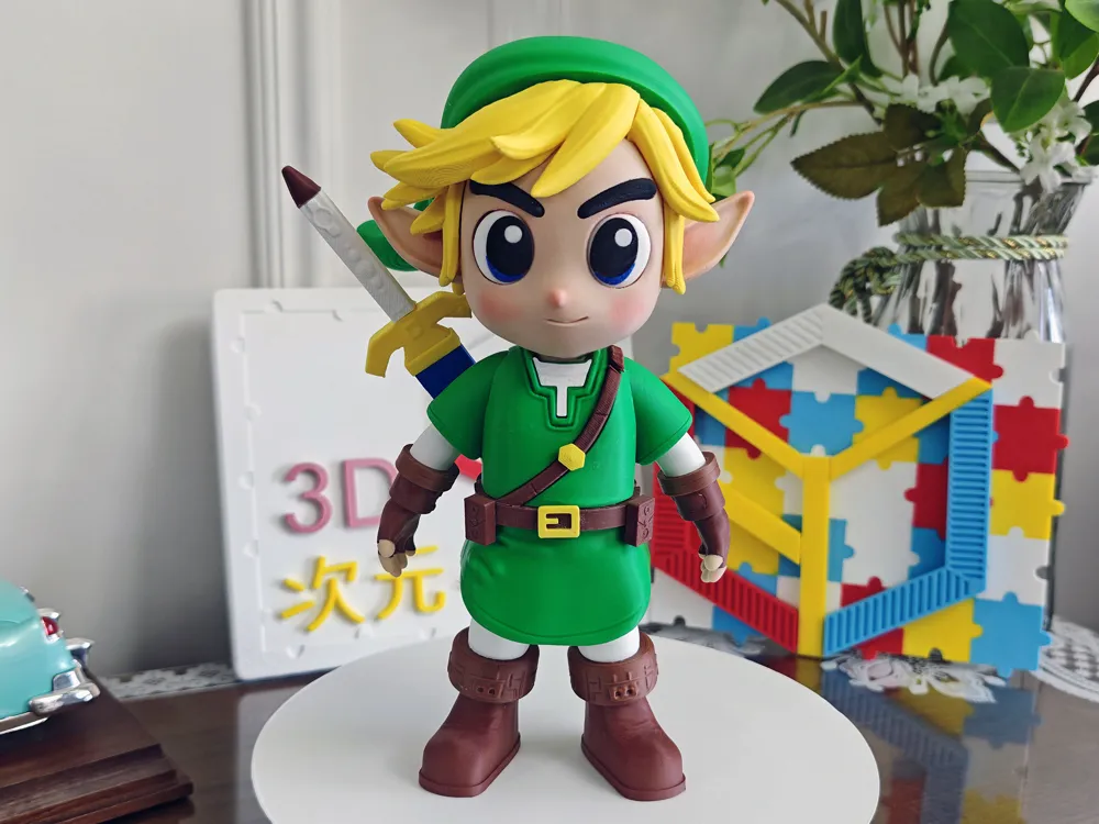Premium collectible figure The Legend of Zelda game character Link ...