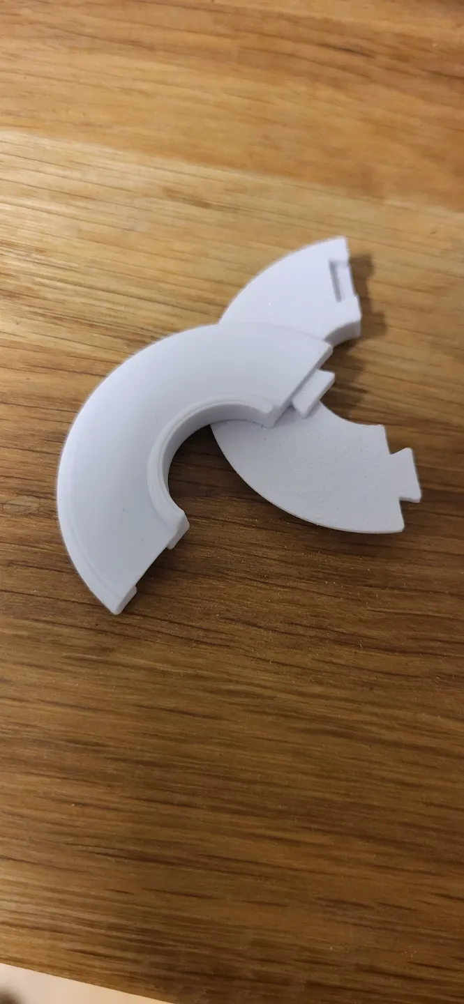 Radiator Pipe Cover v2 (v3 available) - Free 3D Print Model - MakerWorld