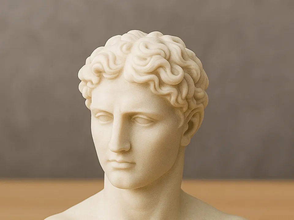 Greek Man Statue by Daily Models MakerWorld: Download Free 3D Models