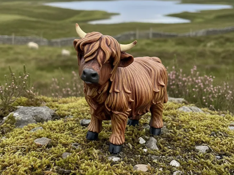 Scottish Highland Cow by Deep Space Studio MakerWorld: Download Free 3D ...
