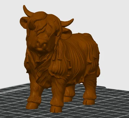 Scottish Highland Cow by Deep Space Studio MakerWorld: Download Free 3D ...
