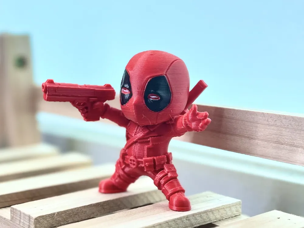 Adorable Deadpool por D-studio MakerWorld: Descarga Modelos 3D Gratuitos