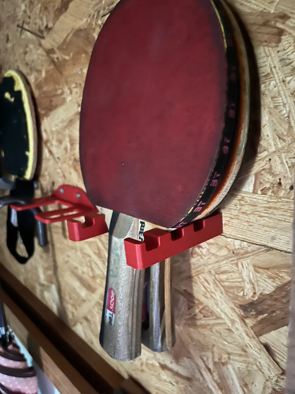 Table Tennis mount ping pong paddle& ball, hangers by Designer7 ...