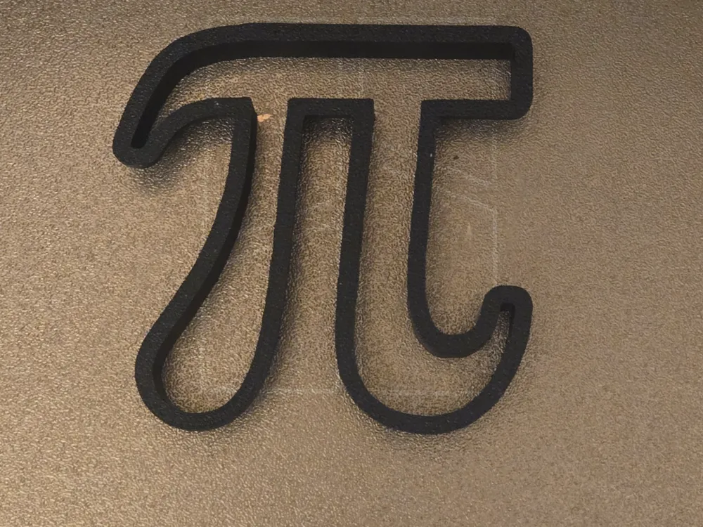 Pi symbol cookie cutter - Free 3D Print Model - MakerWorld