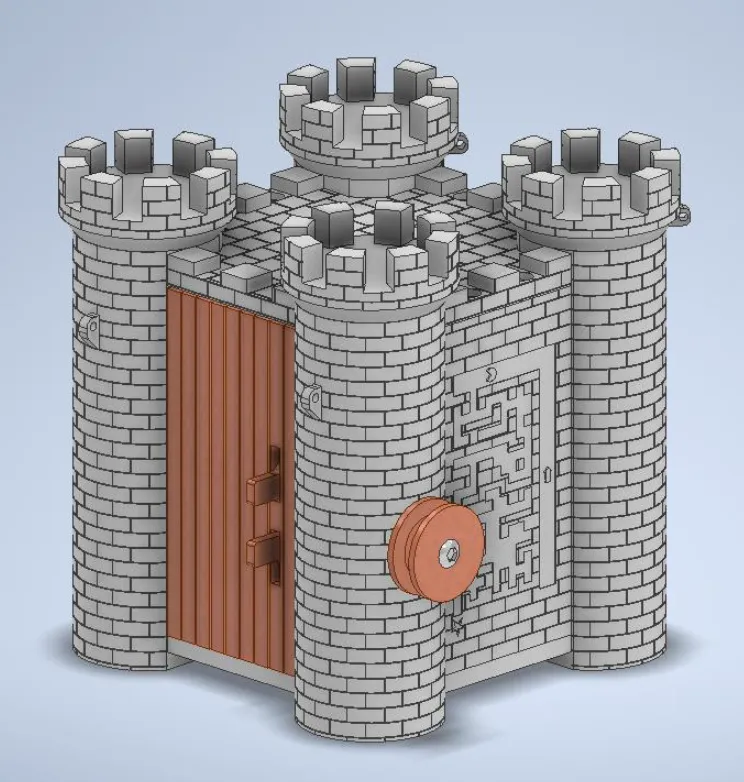 PuzzleBox - Castle Theme - Free 3D Print Model - MakerWorld