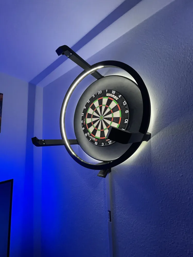 Autodarts Dart camera setup ring light mount by Gronesberger MakerWorld ...