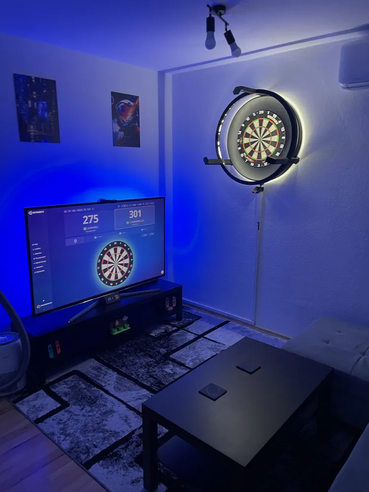 Autodarts Dart camera setup ring light mount by Gronesberger MakerWorld ...