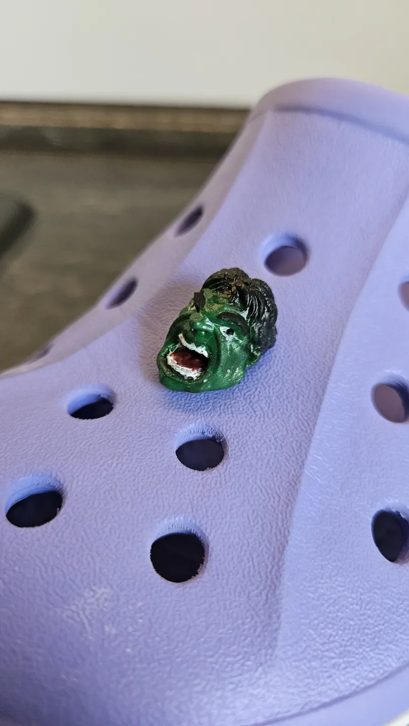 Hulk croc charm by Krustenkäse - MakerWorld