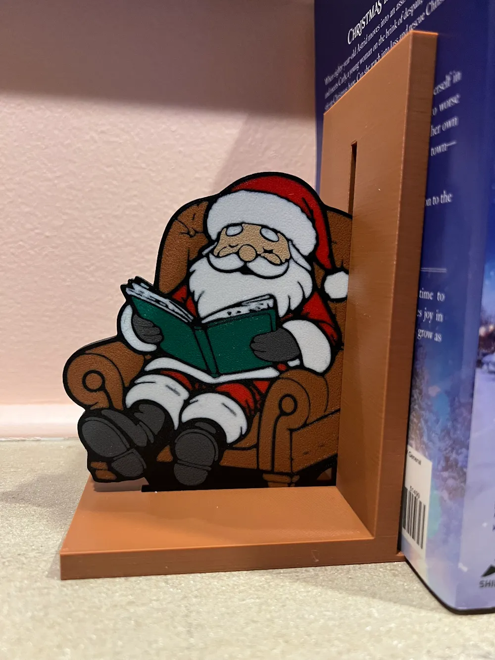 Christmas Bookends by user_782351002 MakerWorld: Download Free 3D Models