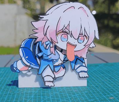 【Star Rail】March 7th, Trailblazer Crawling Toy - Free 3D Print Model ...