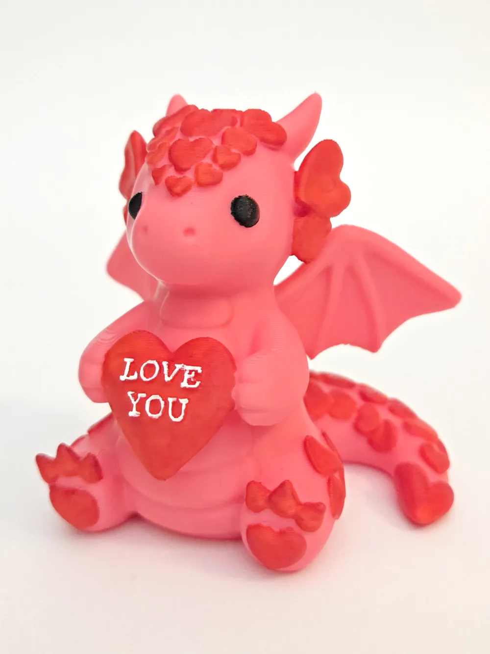 Valentines baby dragon - Free 3D Print Model - MakerWorld