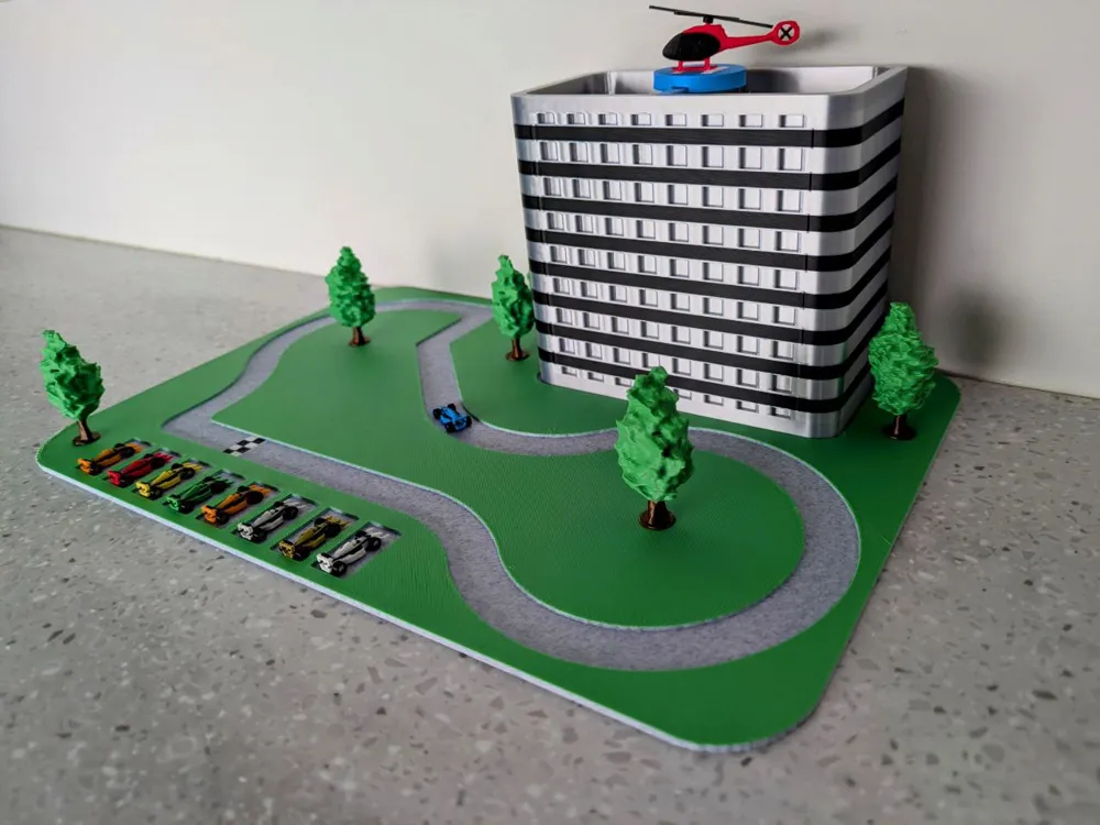 Formula 1 Mini City Desk Organizer by Taa DesignMakerWorld: Download ...