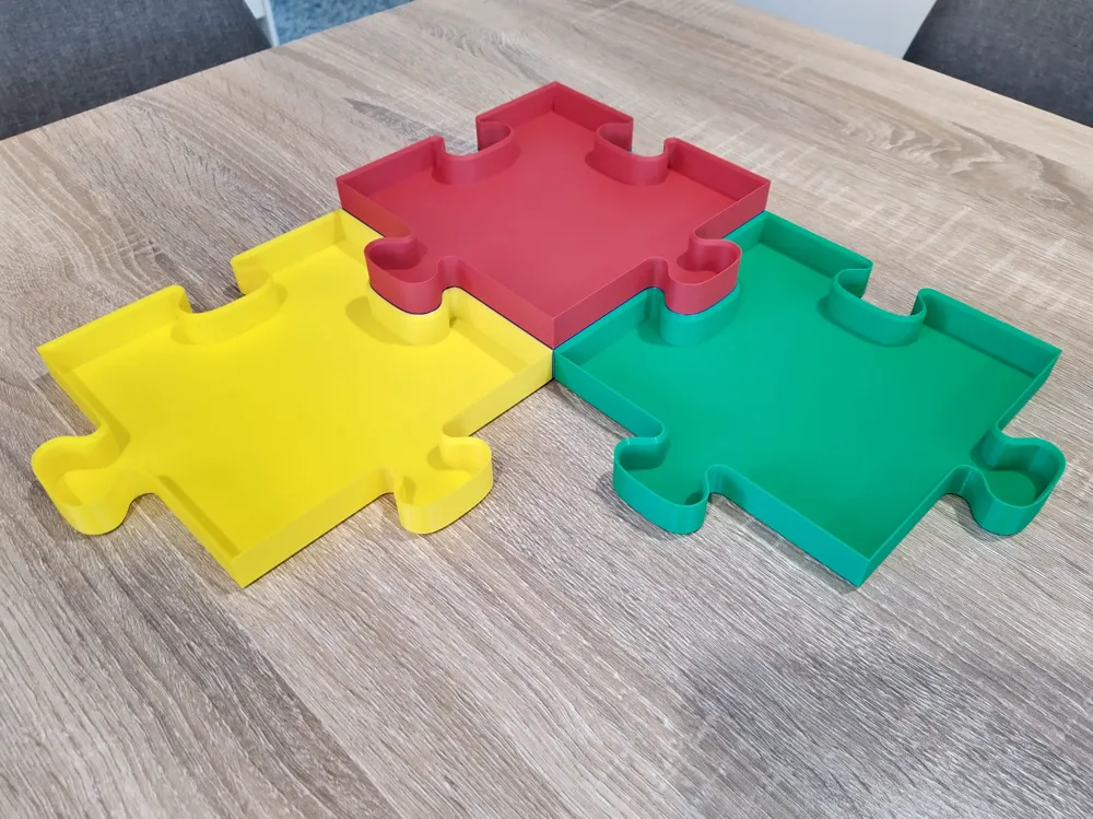 Jigsaw Puzzle Sorting Trays by Gunslinger_208 - MakerWorld