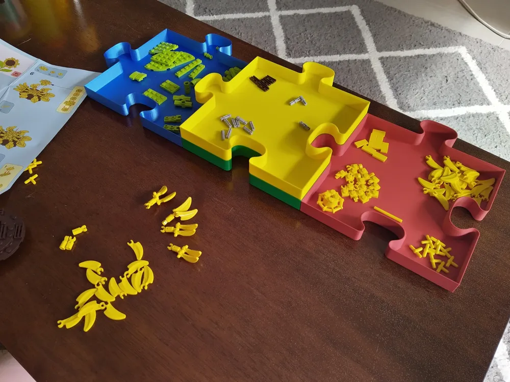 Jigsaw Puzzle Sorting Trays by Gunslinger_208 - MakerWorld