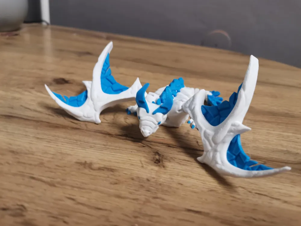 Baby Glacier Wyvern by Deus Cat MakerWorld: Download Free 3D Models