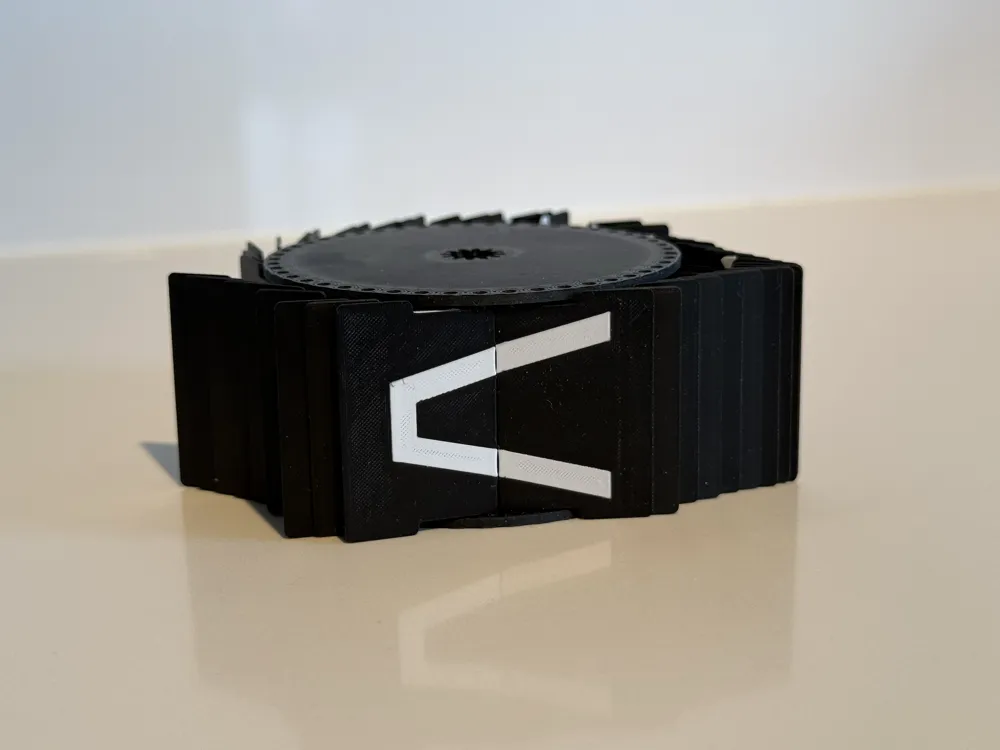 Split Flap Display - Flap Customiser - Free 3D Print Model - MakerWorld