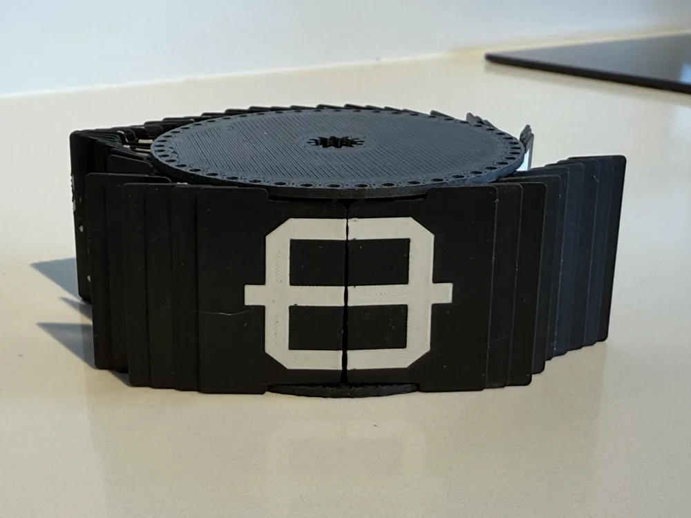 Split Flap Display - Flap Customiser - Free 3D Print Model - MakerWorld