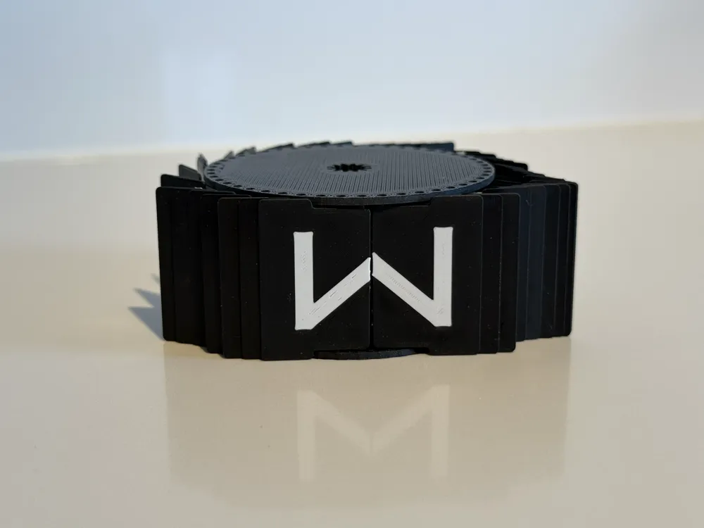 Split Flap Display - Flap Customiser by Thom Koopman MakerWorld: Download Free 3D Models