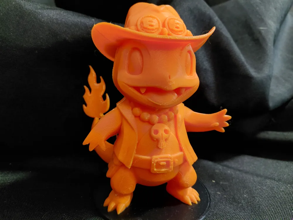 Charmander Ace Anime Mashup figure - Free 3D Print Model - MakerWorld