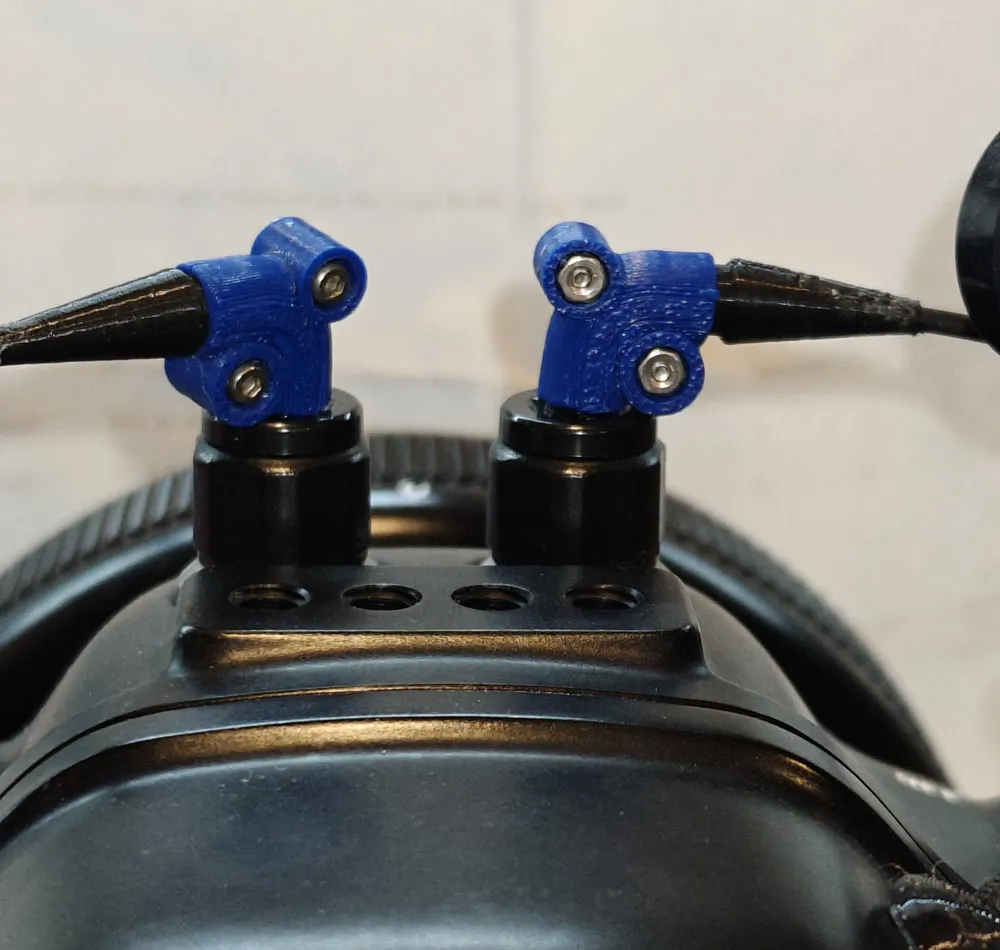 DIY Optical Fiber Sync Cable Connectors - Free 3D Print Model - MakerWorld