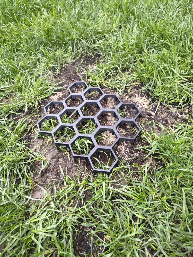 Grass Protection Hex Tile (226×190mm) Flat or Grip by ccrccrdk ...