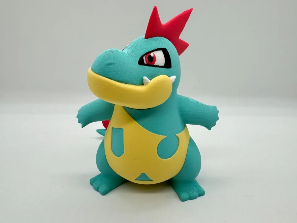 croconaw Multicolor by entroisdimensions_figurine MakerWorld: Download ...