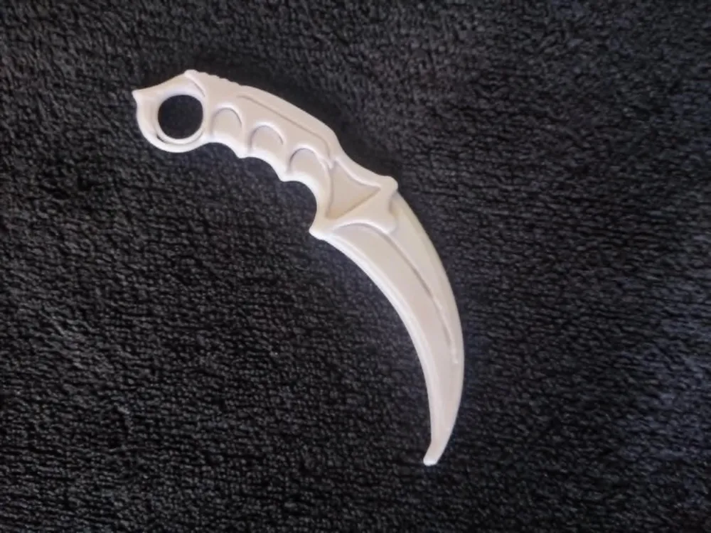 CS Karambit knife / Counter strike - Free 3D Print Model - MakerWorld