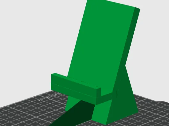 Mobile phone stand - Free 3D Print Model - MakerWorld