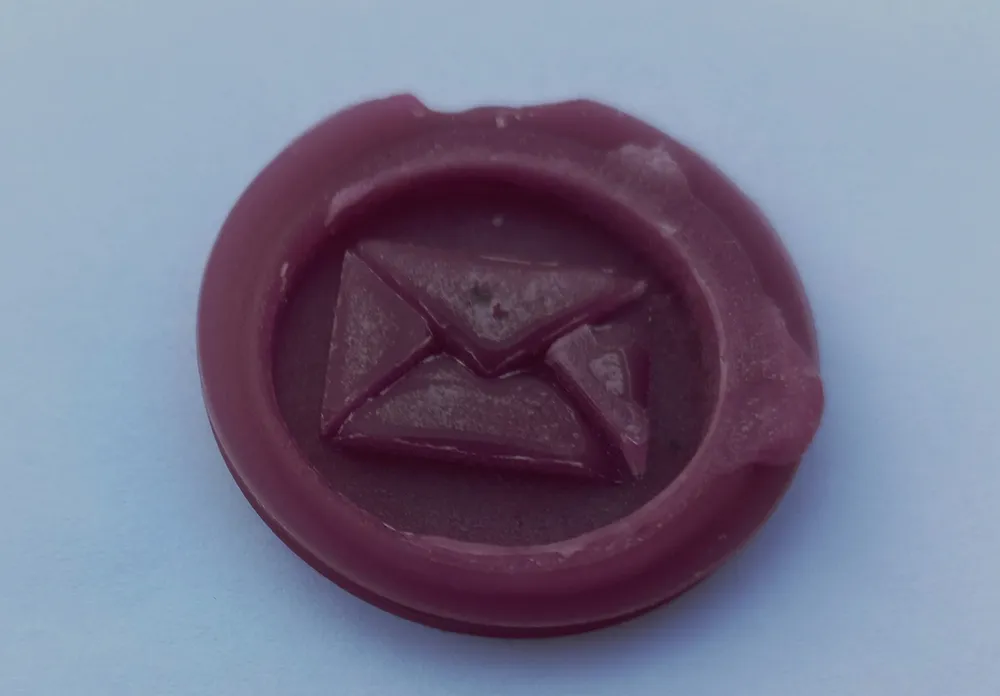 Swappable Wax Stamp (parametric) - Free 3D Print Model - MakerWorld