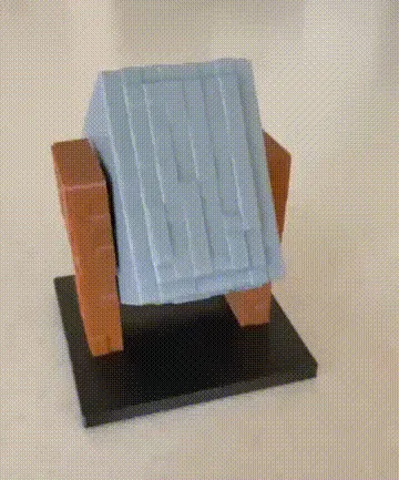 Minecraft Grindstone with 608 Bearing - Free 3D Print Model - MakerWorld