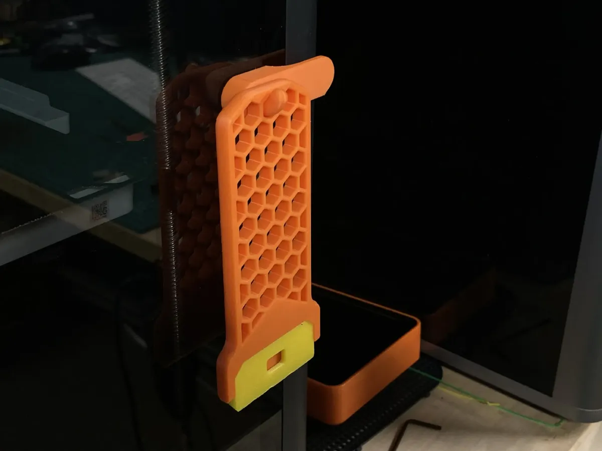 Bambu Lab P1S/X1C/P2S Door Handle With Hook - Free 3D Print Model ...