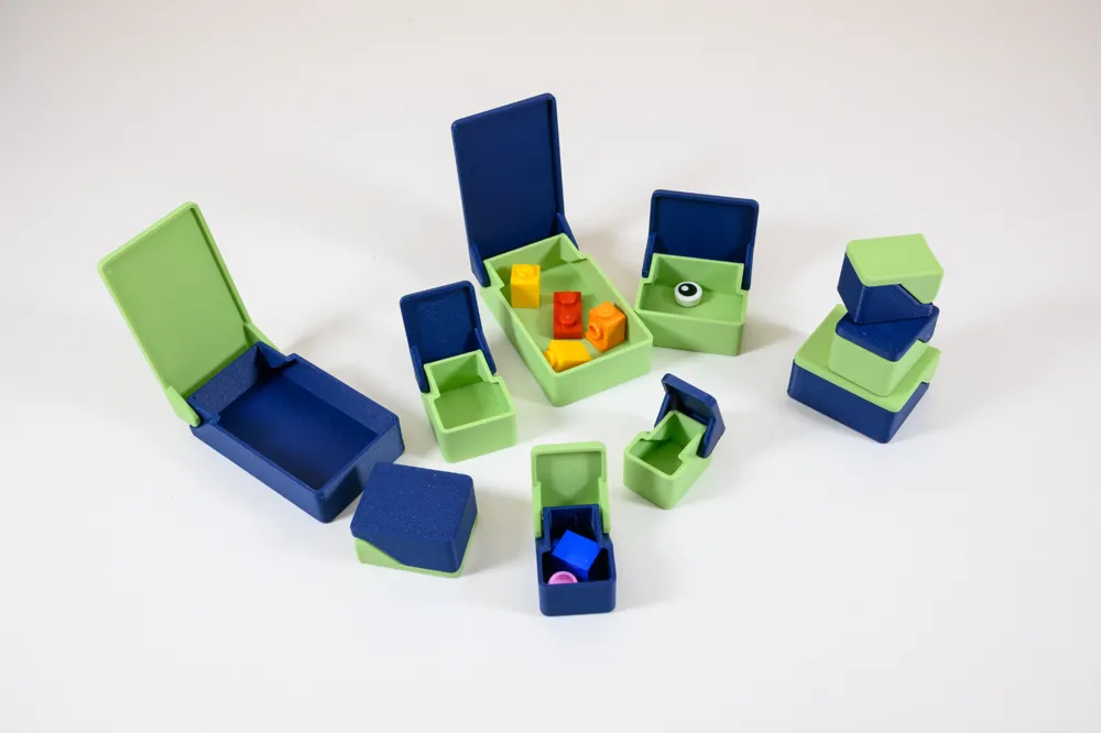 TINY MicroBoxes with hinged lid by iSlice&Print - MakerWorld