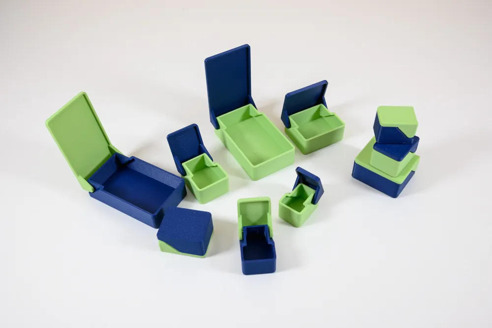 TINY MicroBoxes with hinged lid by iSlice&Print - MakerWorld