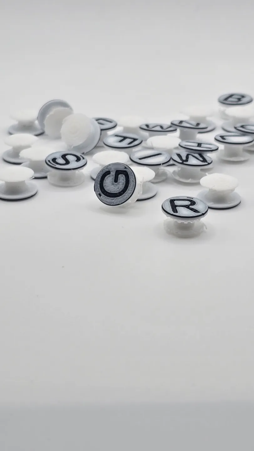 Crocs Jibbitz Alphabet by ThorBeke - MakerWorld