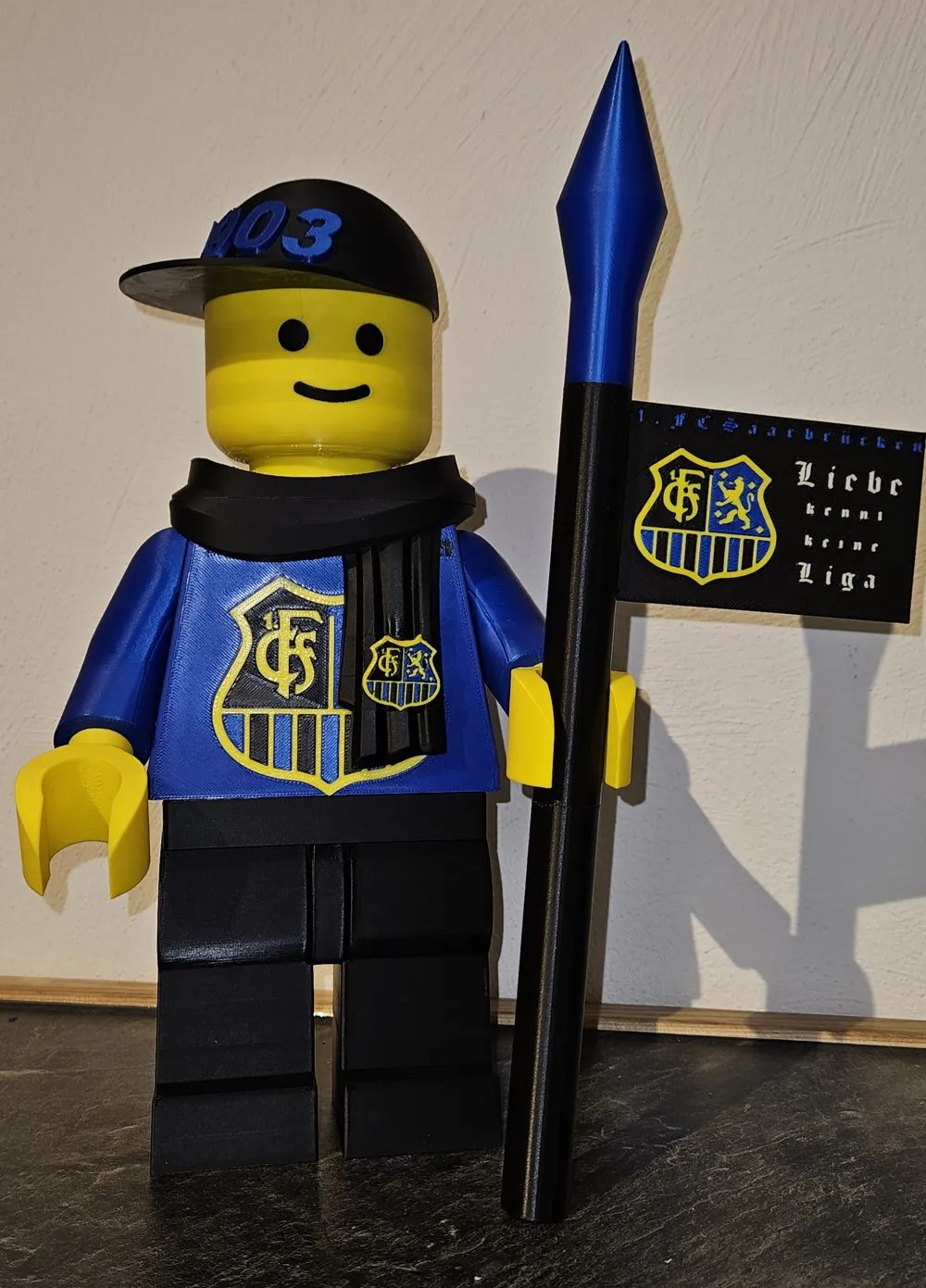 Bandeira FCS Big Brick Figura - Modelo gratuito para impressão 3D ...