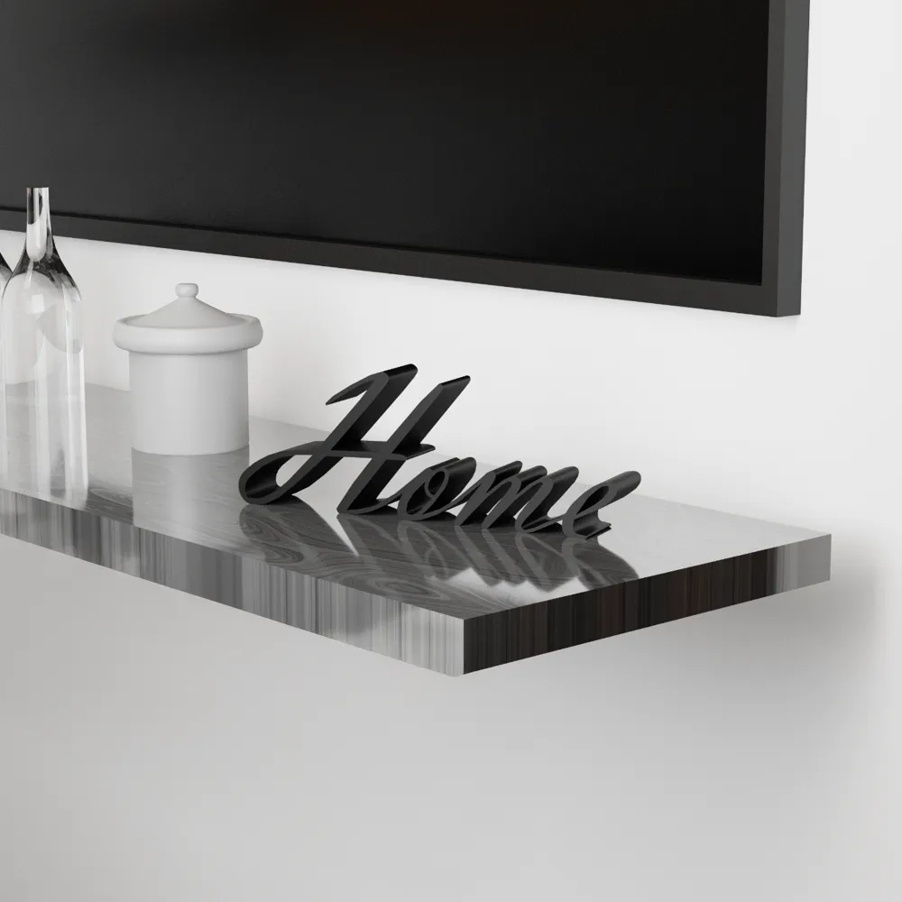 Decorative 3D-Printed "Home" Sign by merope_de - MakerWorld